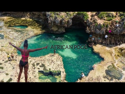 KENYA'S TOURISTIC PLACES//THE AFRICAN POOL ON THE KENYAN COAST - YouTube