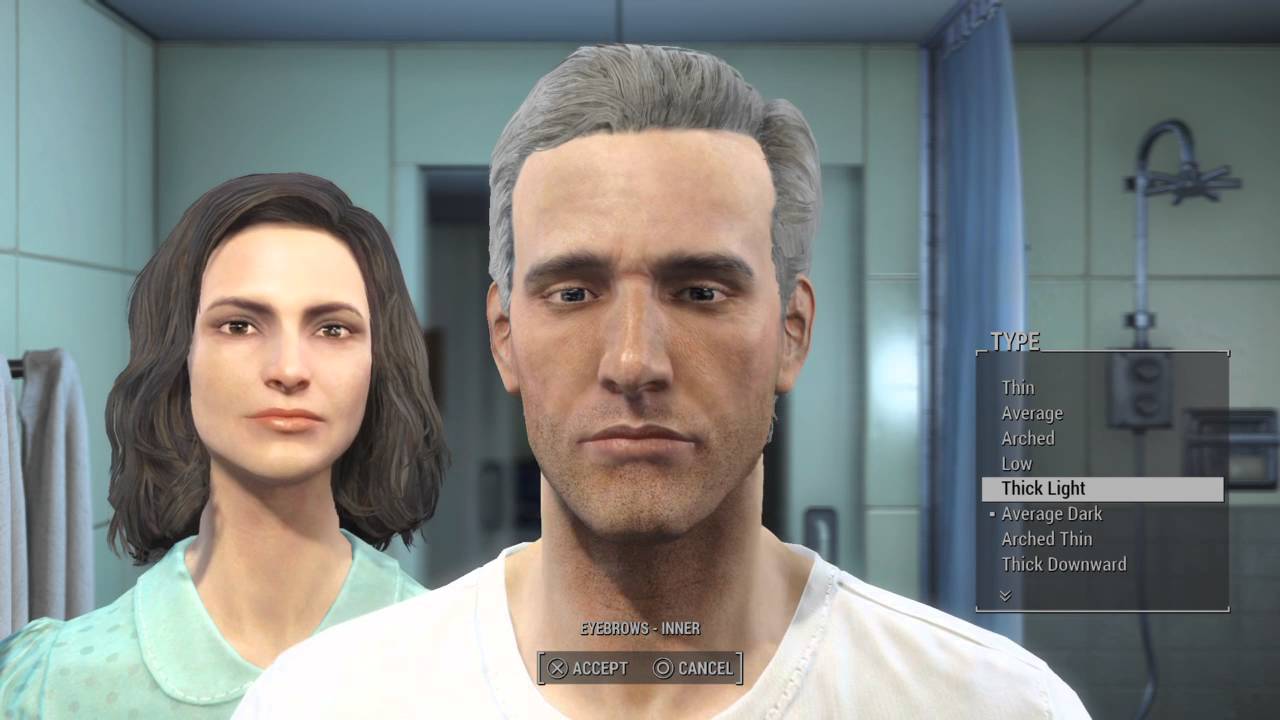 Fallout 4 - Creating a Quick Handsome Male - YouTube