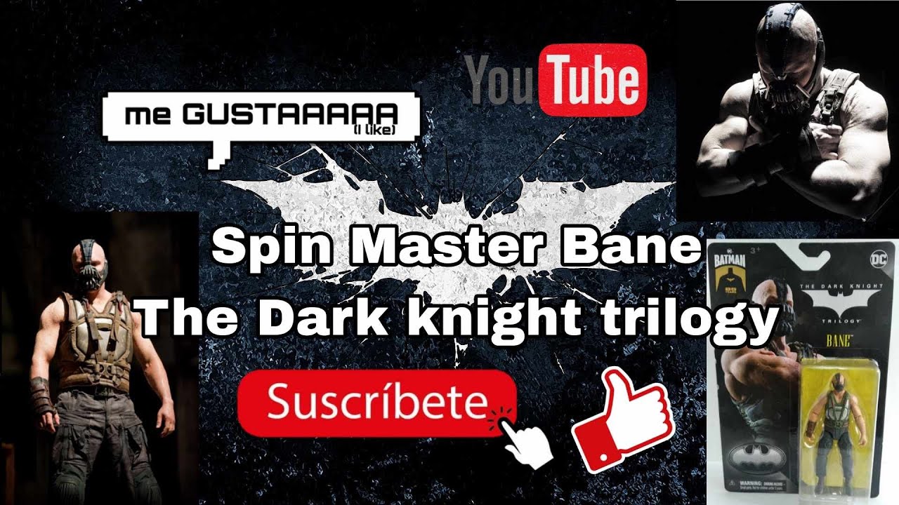 Spin Master Bane The Dark knight trilogy (Batman 85 aniversario) - YouTube