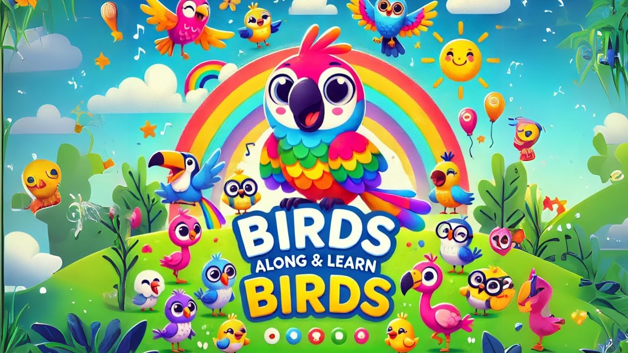 ABC Birds Song for Kids | Learn Birds Names and Sounds | Birds A to Z ...