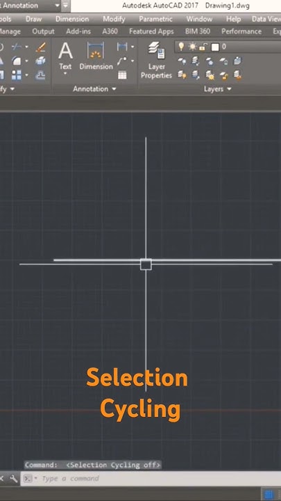 selection cycling in Autocad - YouTube