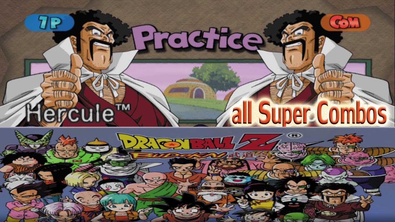 Hercule Super combos Dragon Ball Z Budokai 😆 - YouTube