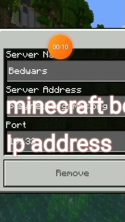 minecraft bedwars server Ip address best bedwars server - YouTube