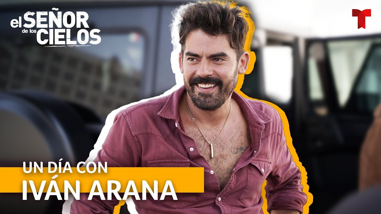 Iván Arana ensaya una escena con Rafael Amaya | El Señor de los Cielos ...