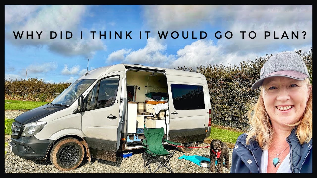 First Time Solo Female Camper Van Adventure In Wales - YouTube