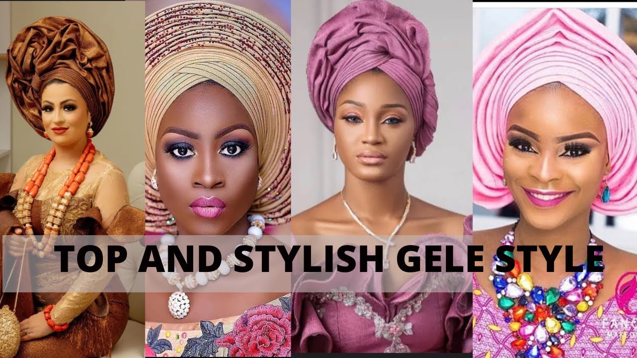 Top/stylish gele styles you should rock. #gelestyles #gele - YouTube