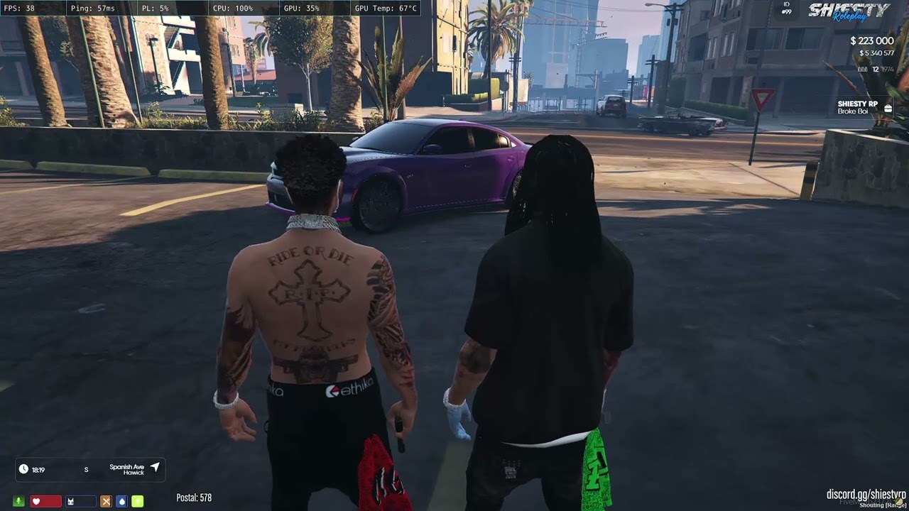 DayVon Bennett | Shiesty RP | CMG Gang | #GTARP - YouTube