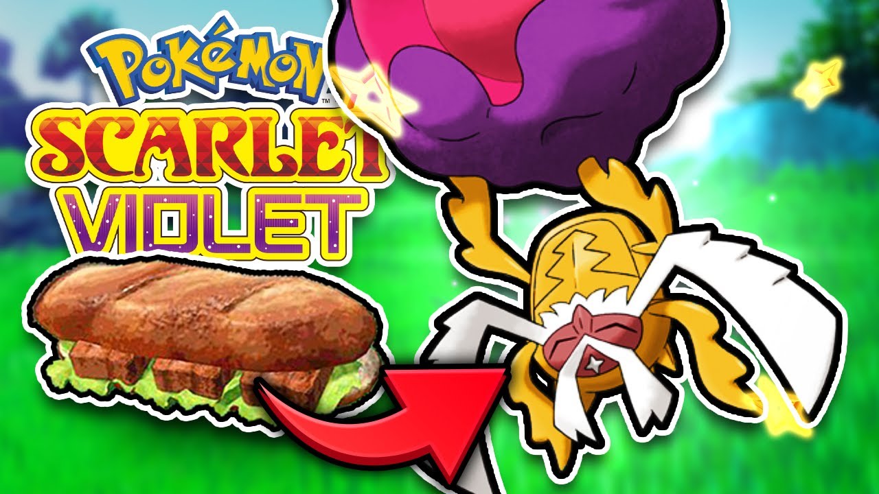 Shiny Hunting With Sandwiches in Pokemon Scarlet and Violet! - YouTube