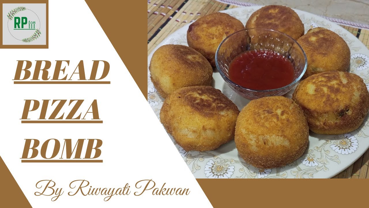 Bread Pizza Bombs | Pizza Bomb | How to make Bread Pizza Bomb ...