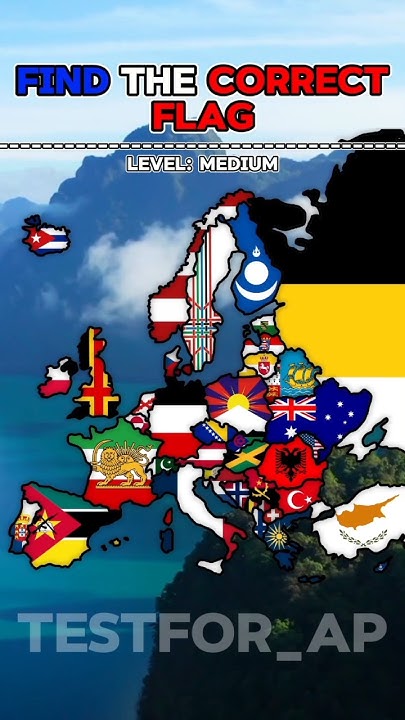 find the correct flag. Level: medium #geography #maps #europe - YouTube
