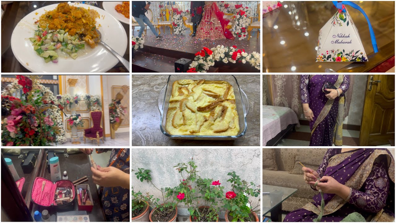 Lahore shadi pr gaee | leftover bread se bnayee mazydar pudding ...