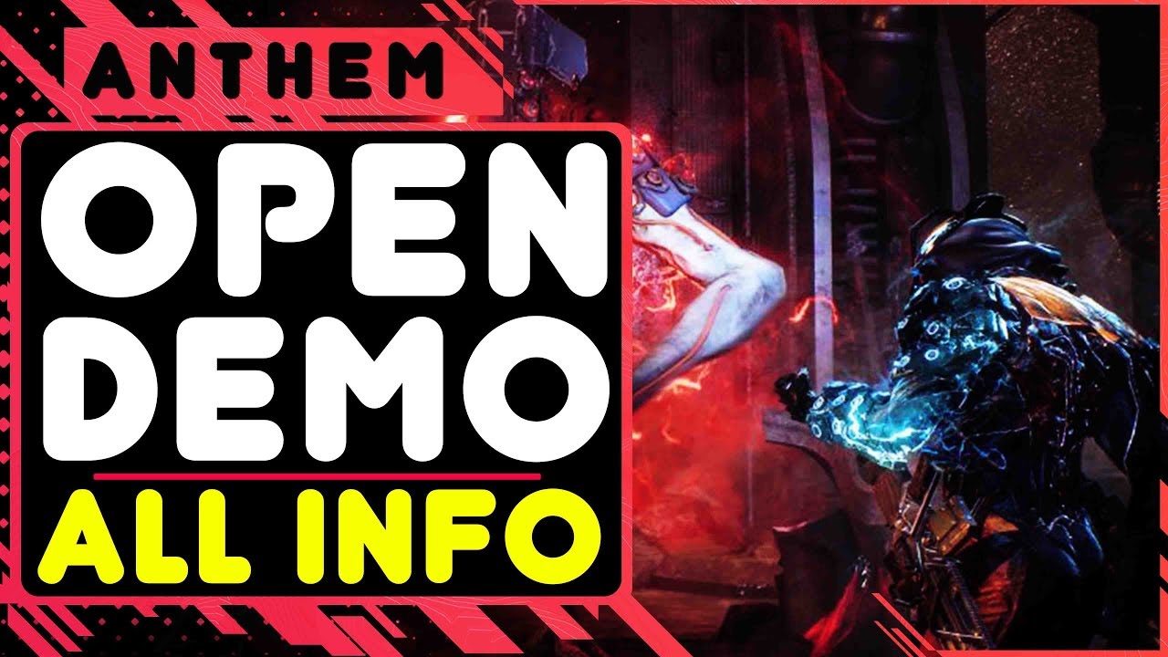 Anthem OPEN DEMO Info \\ - YouTube