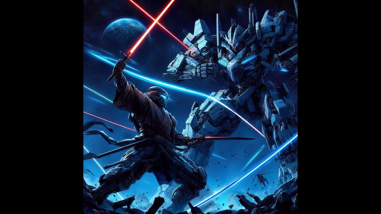 A.I. Creates🤣 Giant Mech Robots Vs🤣 Mech Samurai - YouTube