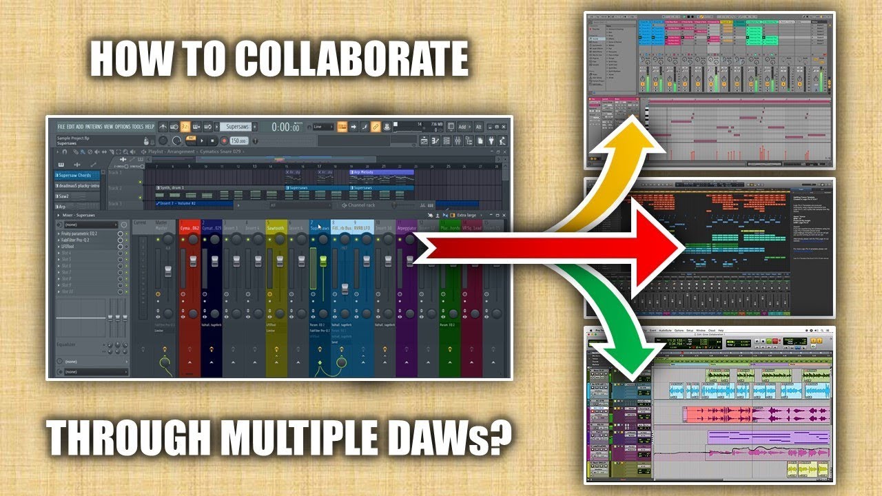 HOW TO COLLABORATE WITH OTHER ARTISTS USING A DIFFERENT DAW? [from FL ...