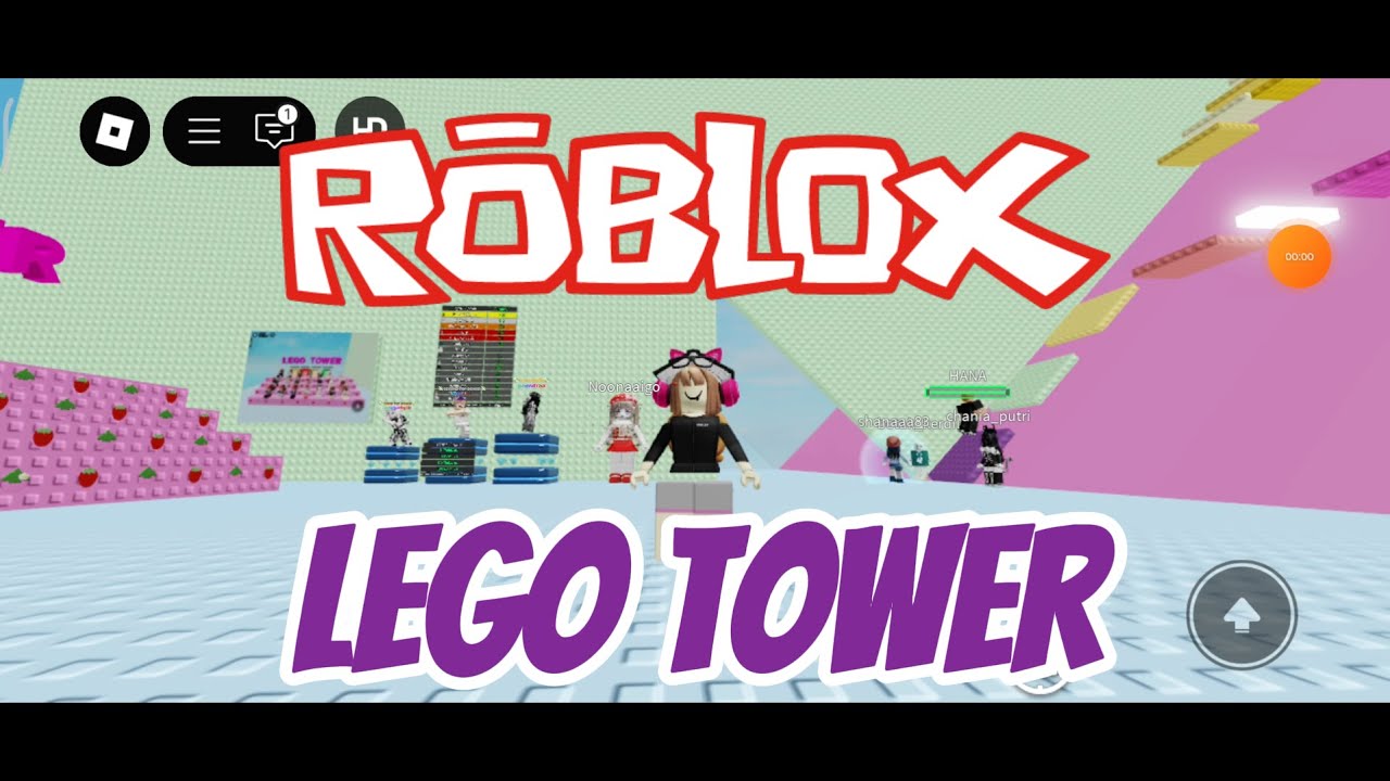 ROBLOX || COBA MENANGIN : LEGO TOWER || #quinneleanor || ROBLOX ...