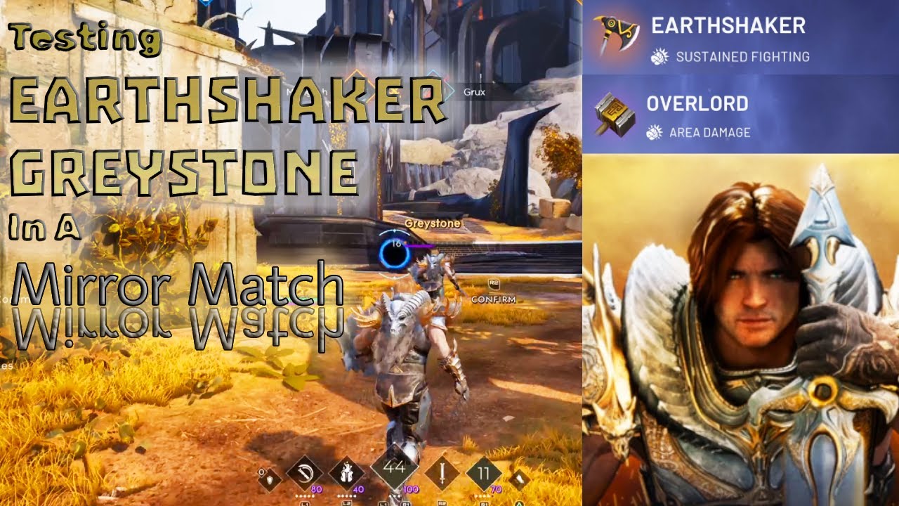 Greystone Build Testing for Ranked: Predecessor - YouTube