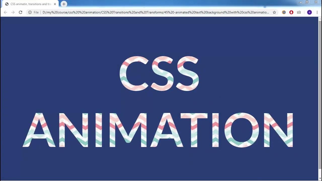 Creative advanced CSS animations create 100 projects - YouTube