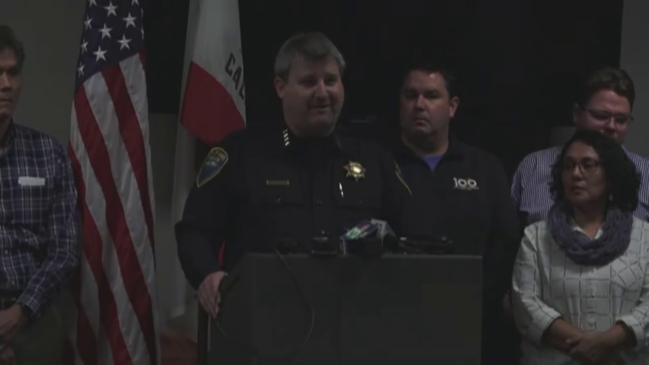 Davis Police Chief gives update on manhunt after an officer-involved ...