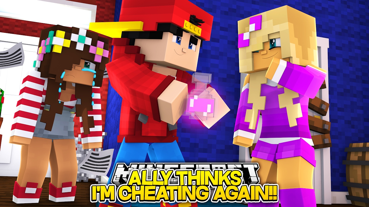 Minecraft Adventure - ALLY THINKS ROPO IS CHEATING AGAIN?!!! - YouTube