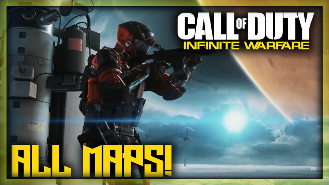 Infinite Warfare - ALL 13 MULTIPLAYER MAP NAMES!! (IW Multiplayer ...