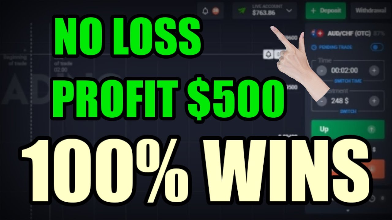 No Loss Profit $500 - 100% Win - Best Quotex Trading Strategy - YouTube