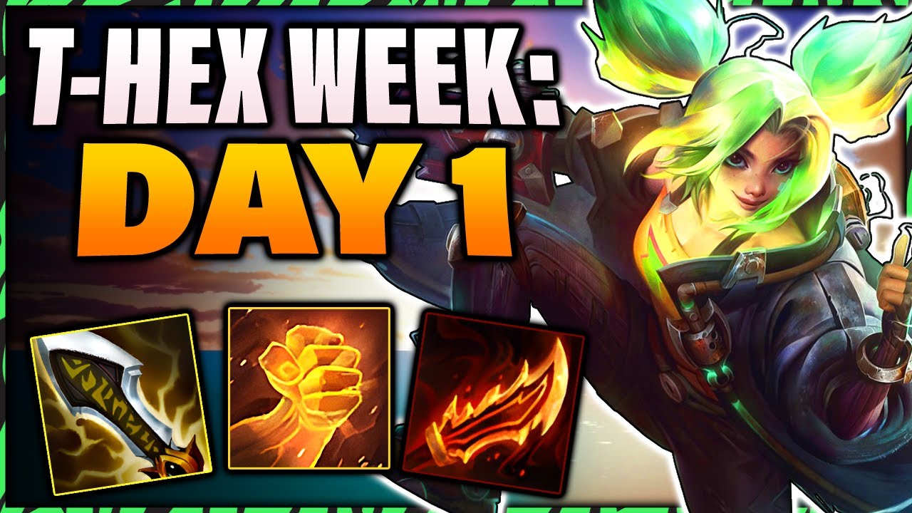 It's T-HEX WEEK in Hyper Roll Set 9 Gunners / Zaun / Piltover - YouTube