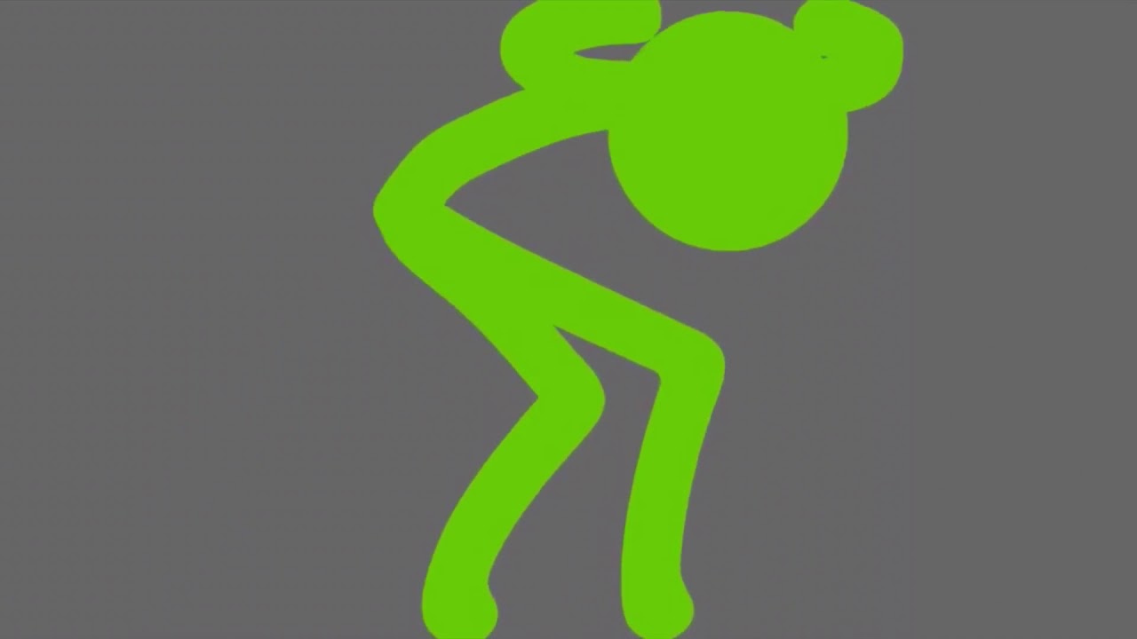 Stick figure green - YouTube