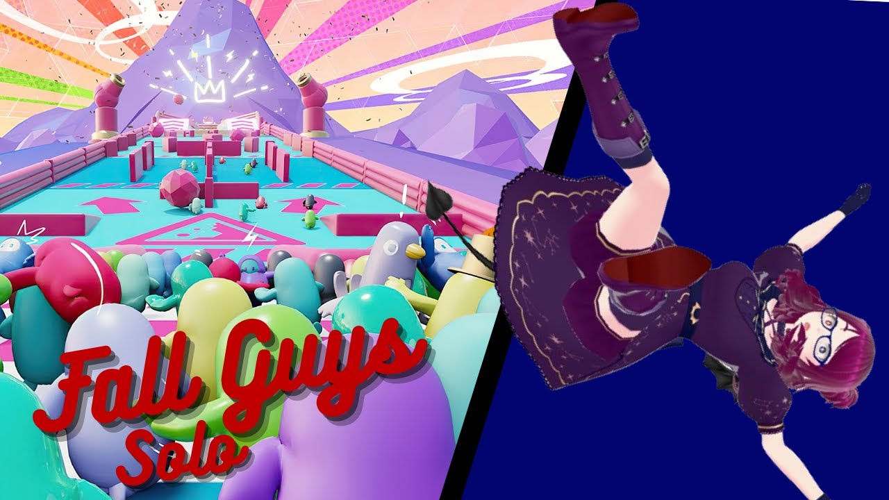 FALLING WITH STYLE!! 🦇🩸 | Fall Guys (Solo) (06-06-24) - YouTube