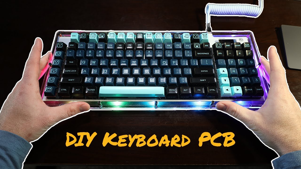 Designing a Custom Keyboard PCB FROM SCRATCH! - YouTube