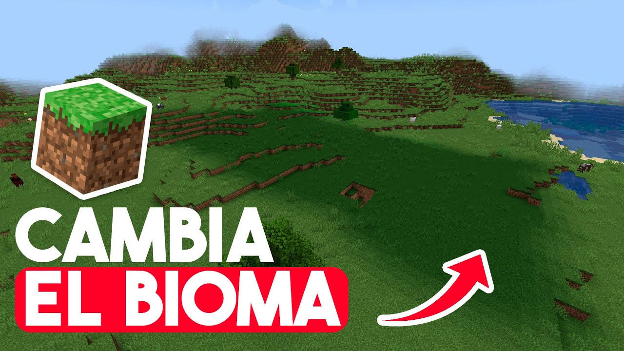 Cómo CAMBIAR el BIOMA en Minecraft (Guía Completa) - YouTube