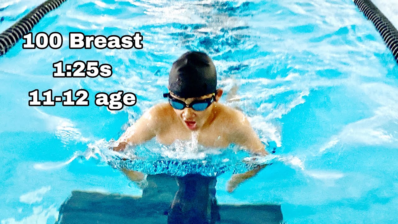 Swim season come back with personal best in breast stroke - YouTube