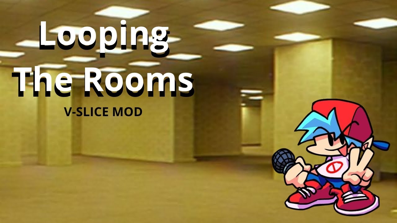 Looping The Rooms FNF (V-SLICE MOD) - YouTube