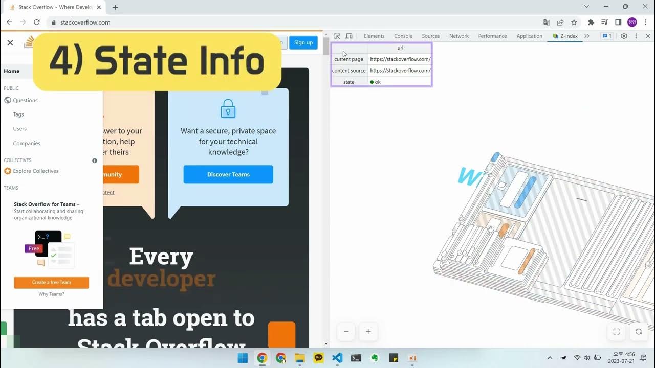 [chrome extension] z-index visualizer demo - YouTube