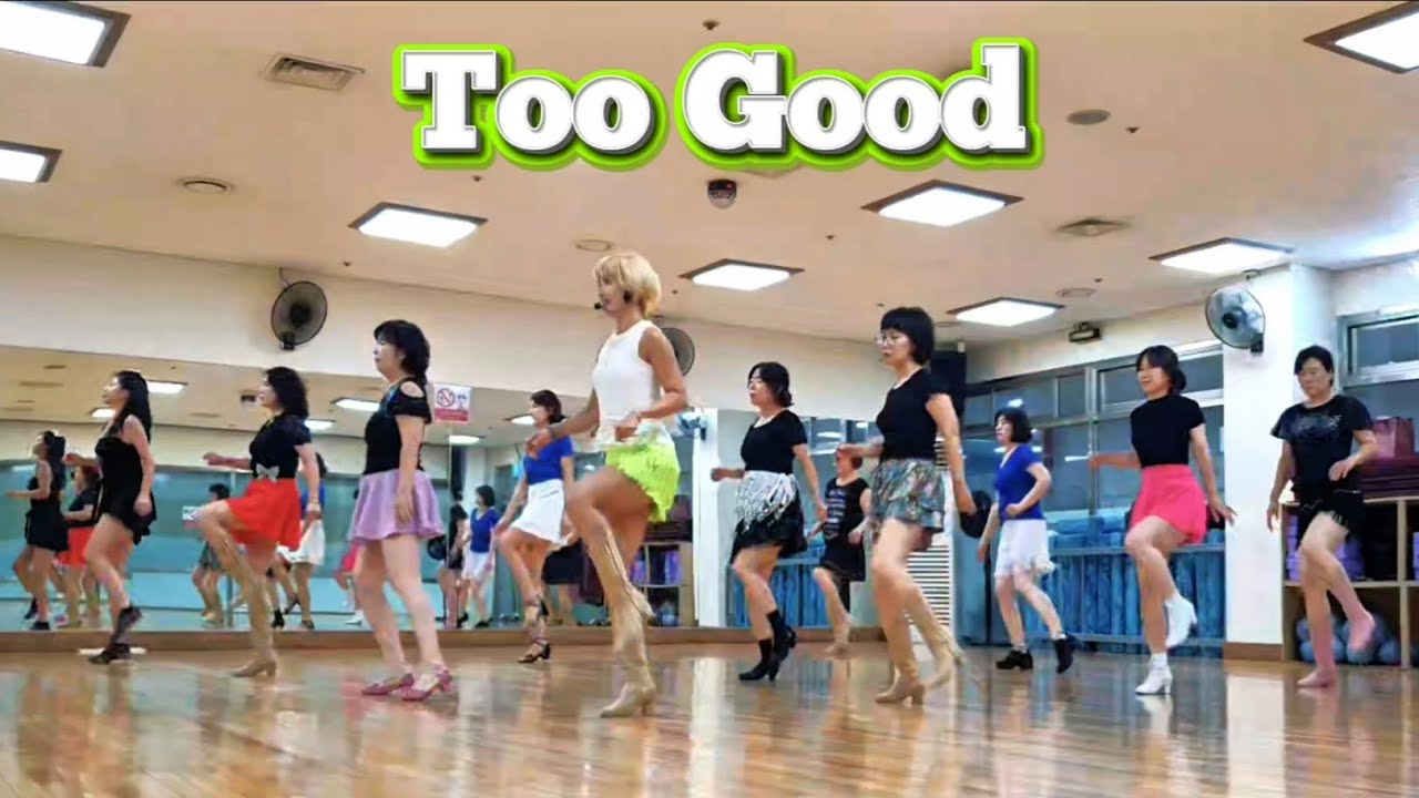 Too Good Line Dance - YouTube