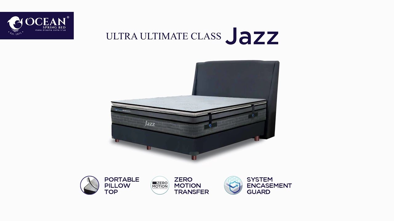 Spring bed Ocean tipe Jazz dan Forte ada di toko Lucky Furniture ...
