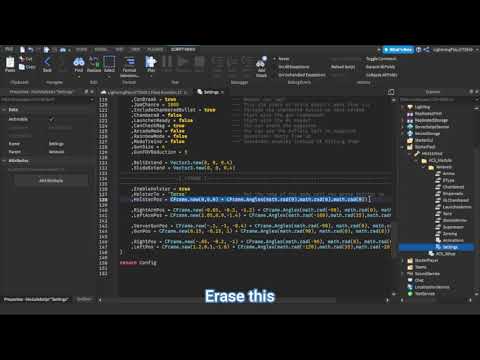 1.7.5 How to make holster CFrame in ACS gun kit Roblox Studio - YouTube