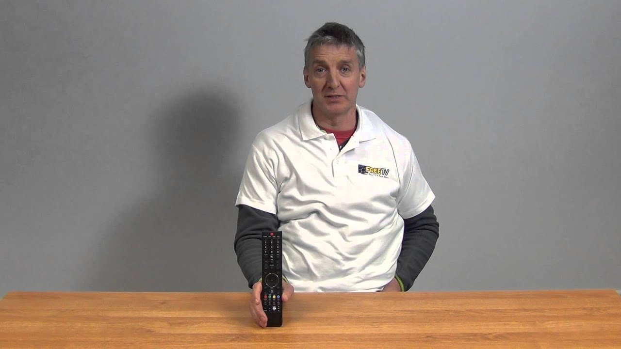 Icecrypt S1700CHD Remote Control - YouTube