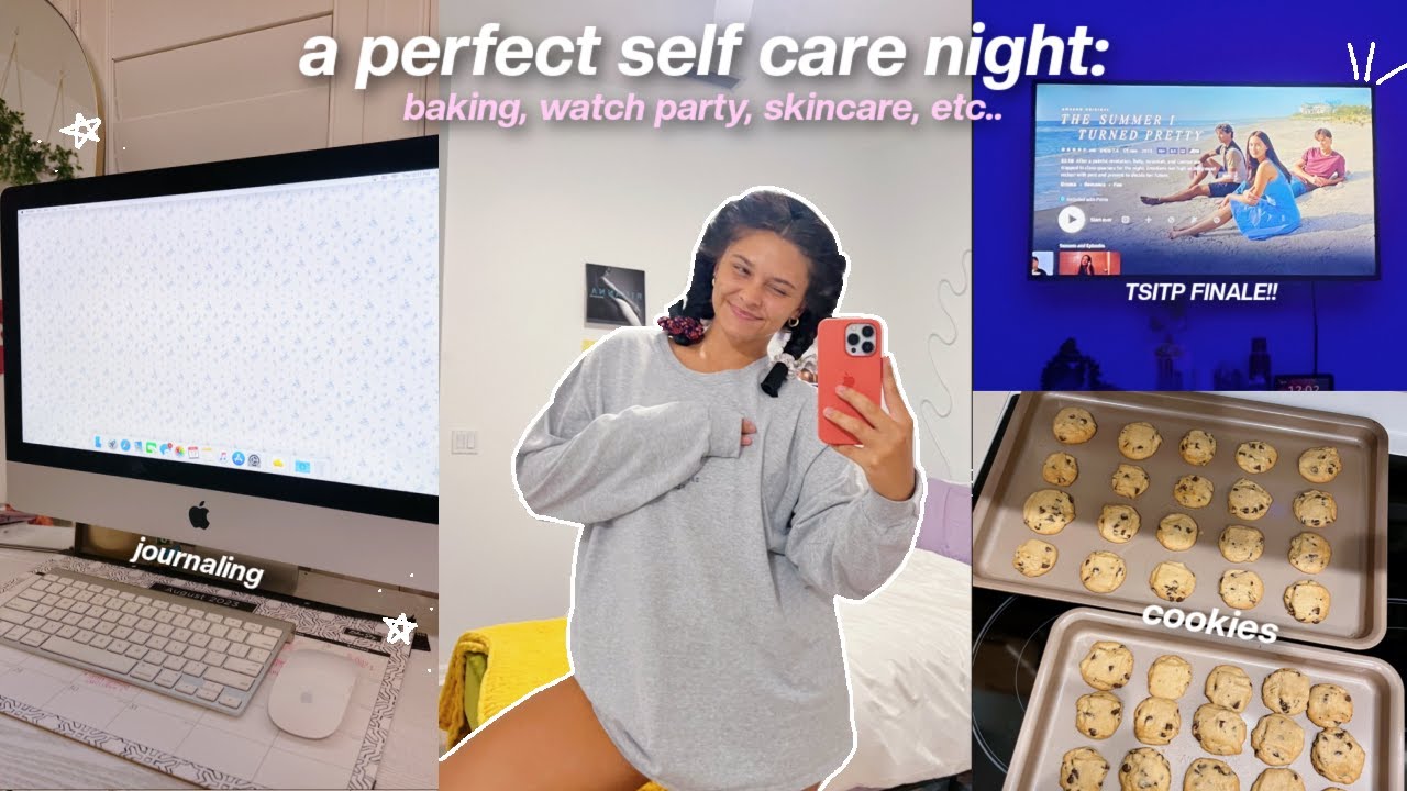 the PERFECT 9 pm self care night | unwind with me... - YouTube