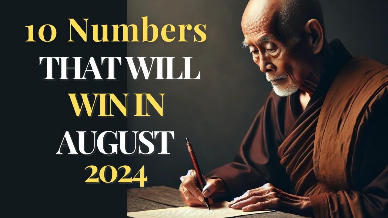 Lucky Numbers: 10 NUMBERS MOST LIKELY TO APPEAR IN AUGUST - YouTube