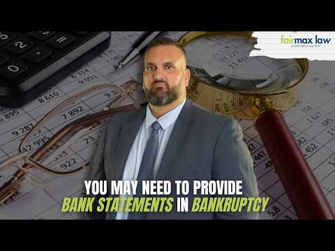 You May Need to Provide Bank Statements in Bankruptcy