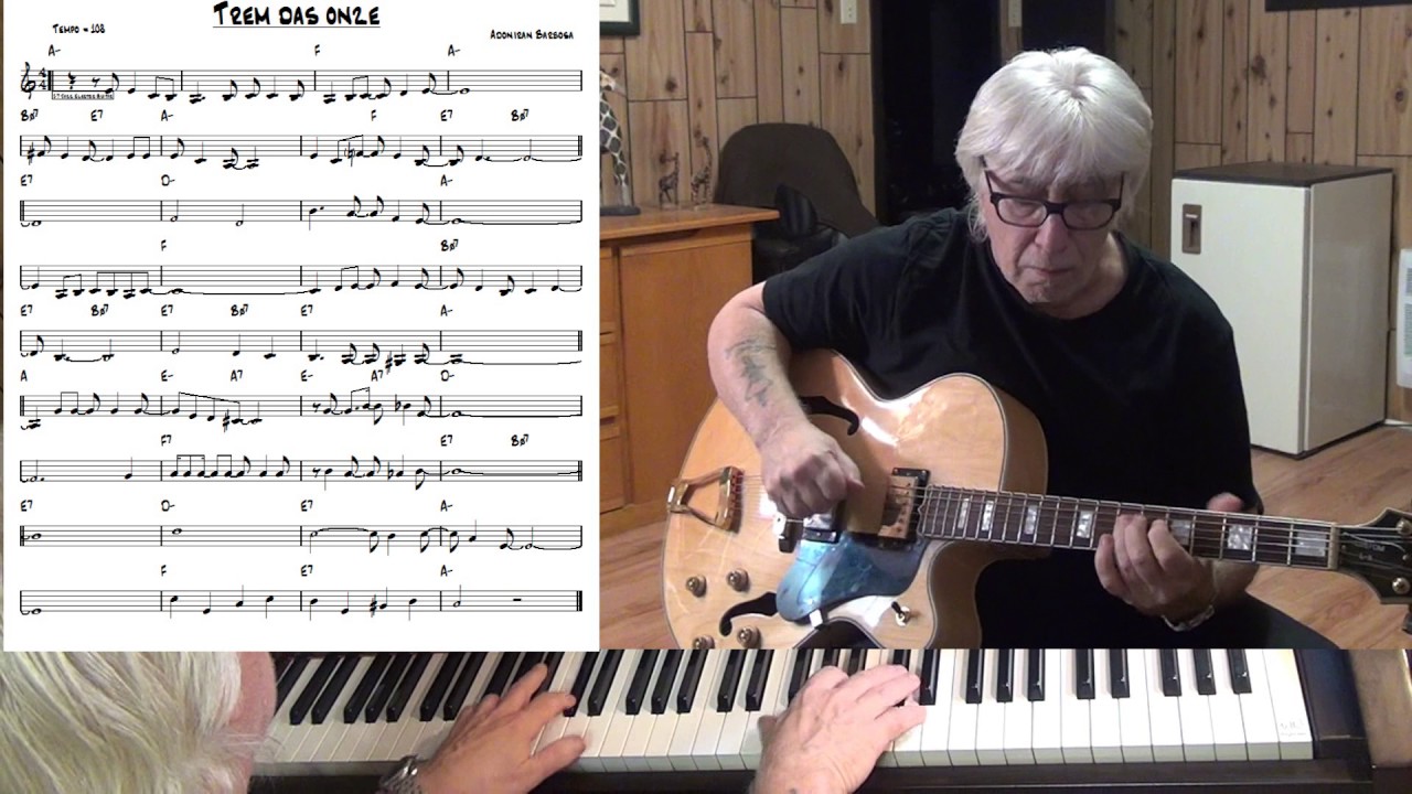 Trem das onze - Jazz guitar & piano cover ( Adoniran Barbosa ) - YouTube