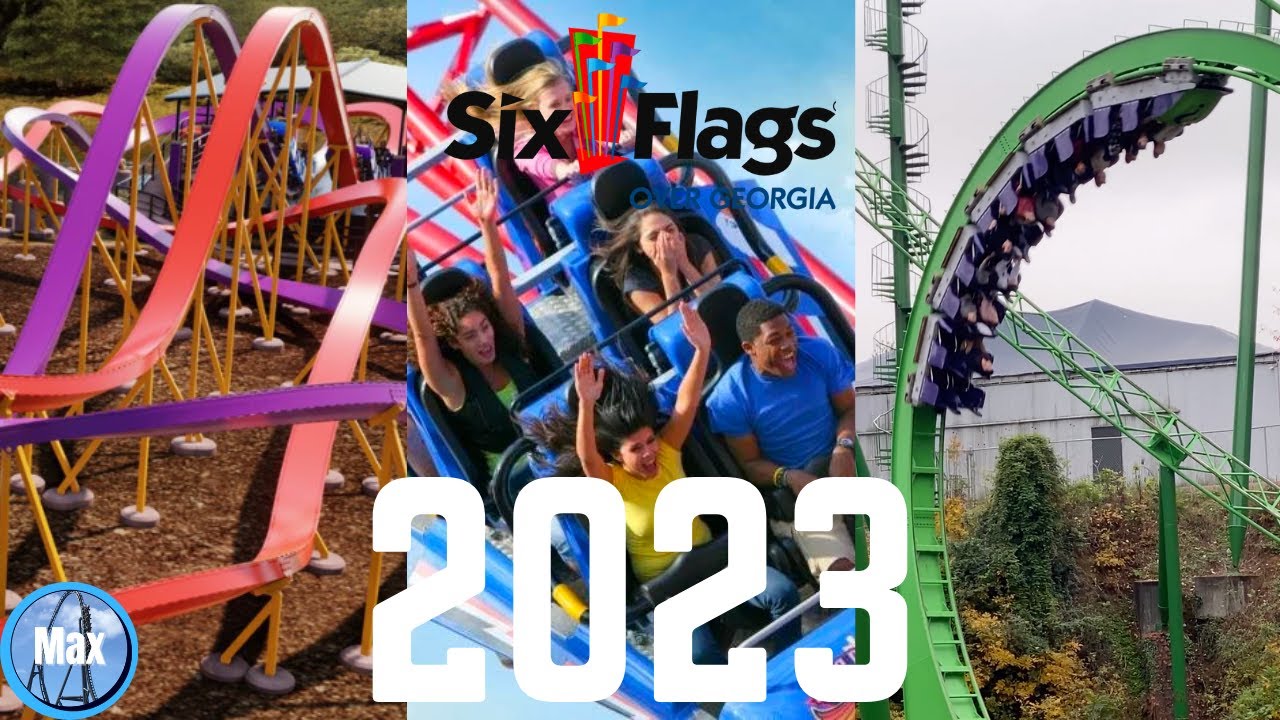 All Six Flags Over Georgia 2023 Announcements - YouTube