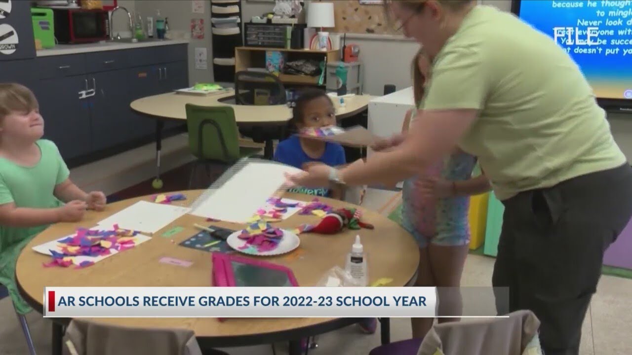 Arkansas Ed. Secretary Jacob Oliva looks at letter grades of schools ...
