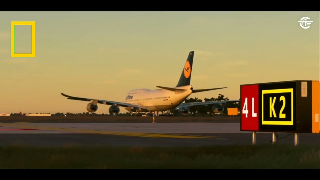 Lufthansa Flight 401 - Landing Animation - YouTube