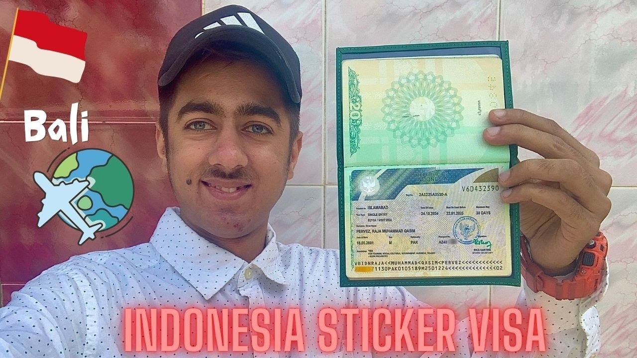 Pakistani Visa Sticker