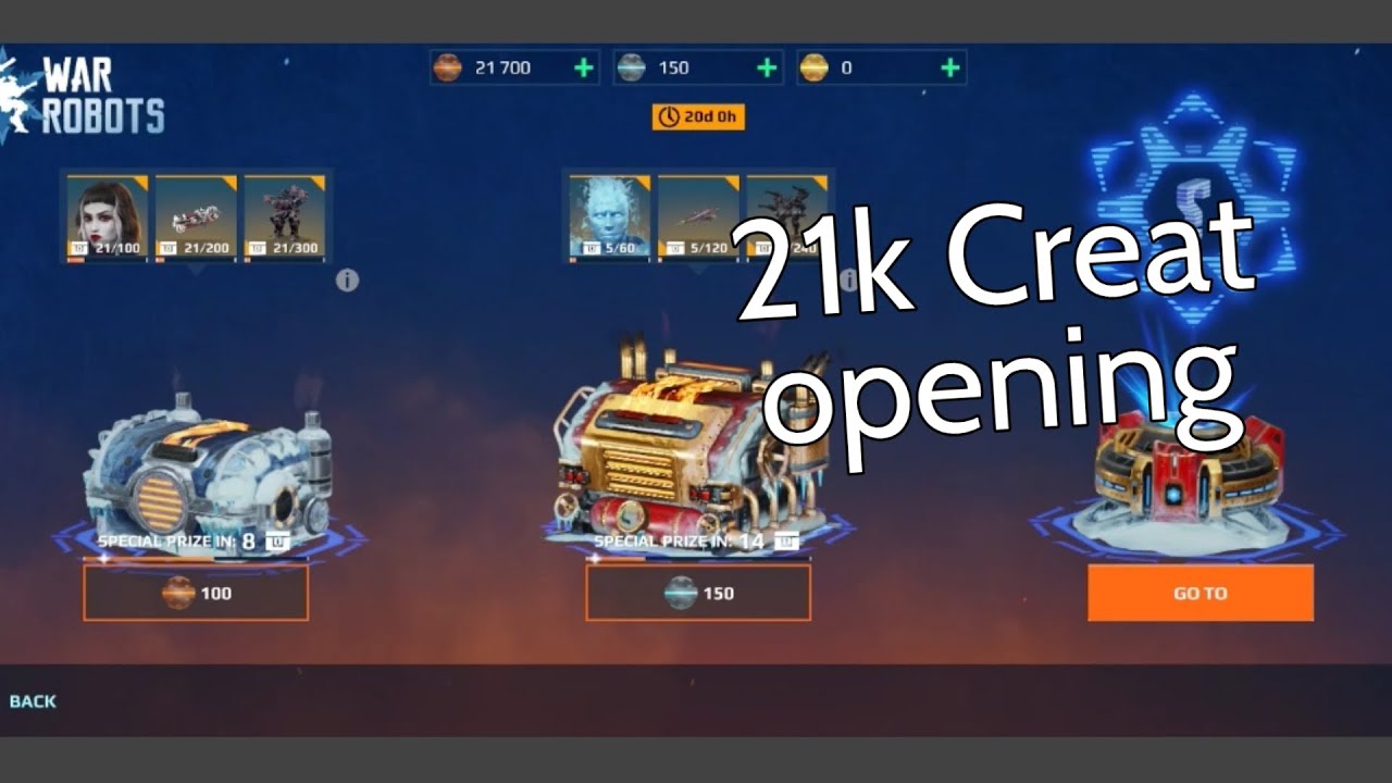 war robots mars special delivery opening - YouTube