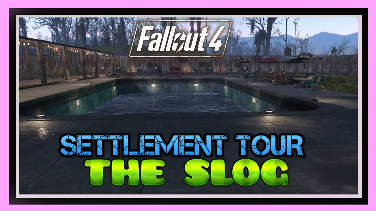 FALLOUT 4 - SETTLEMENT TOUR: THE SLOG - YouTube
