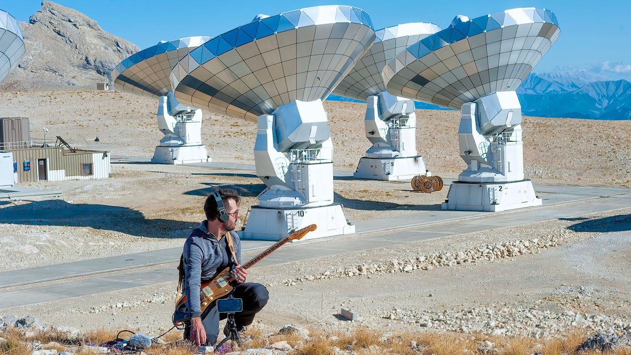 Collapsing Stars Unison // Live at IRAM's Millimeter Observatory (NOEMA ...