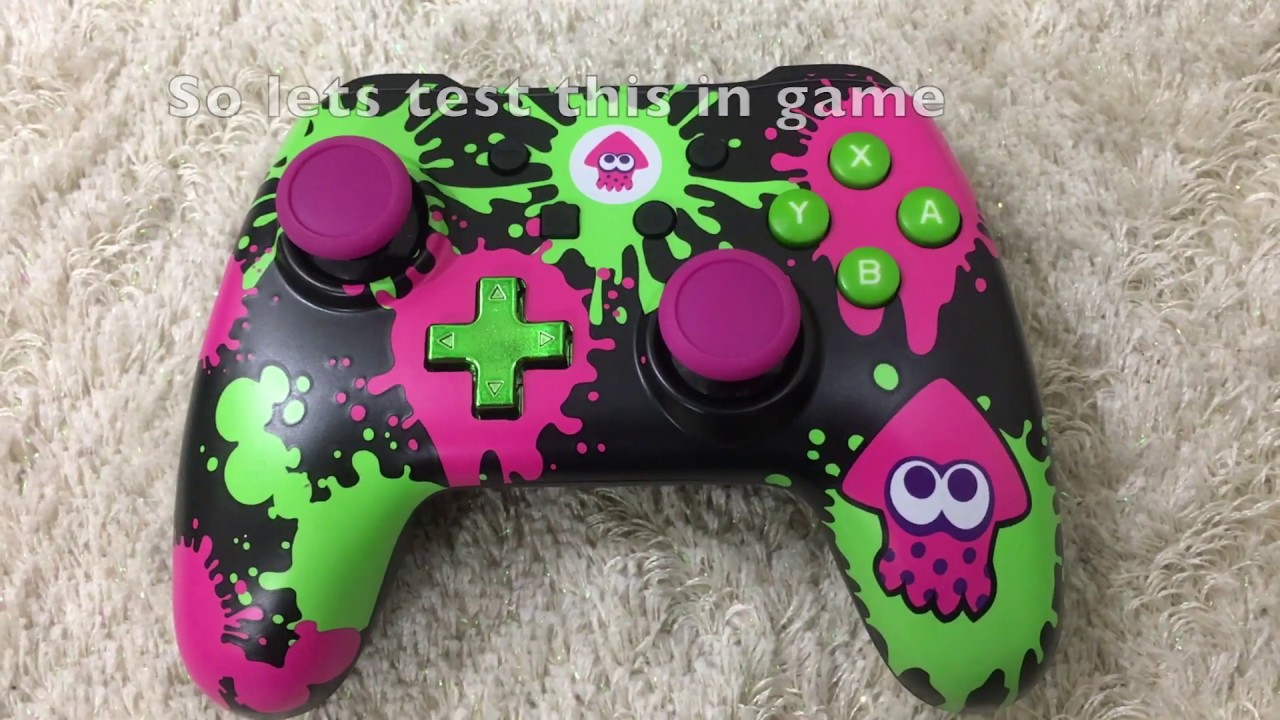 Power A Wired Controller (Splatoon Edition)+(GamePlay) - YouTube