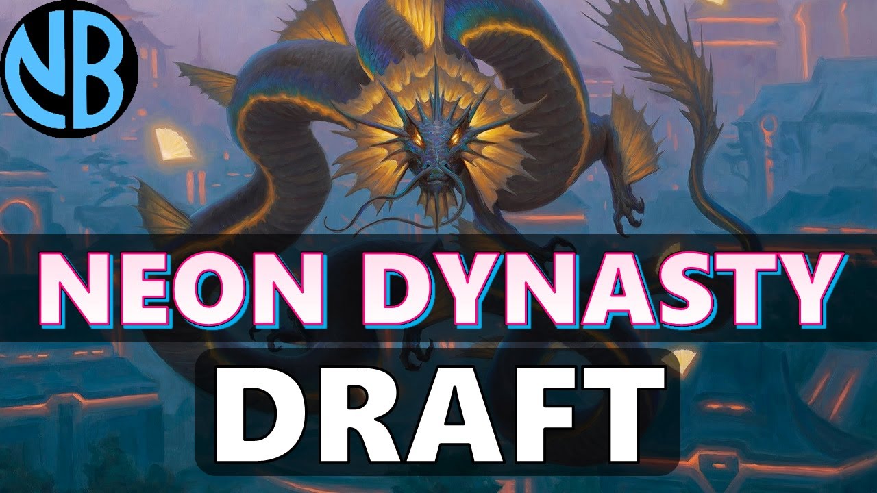 NEON DYNASTY DRAFT!!! SO MUCH VALUE!!! - YouTube